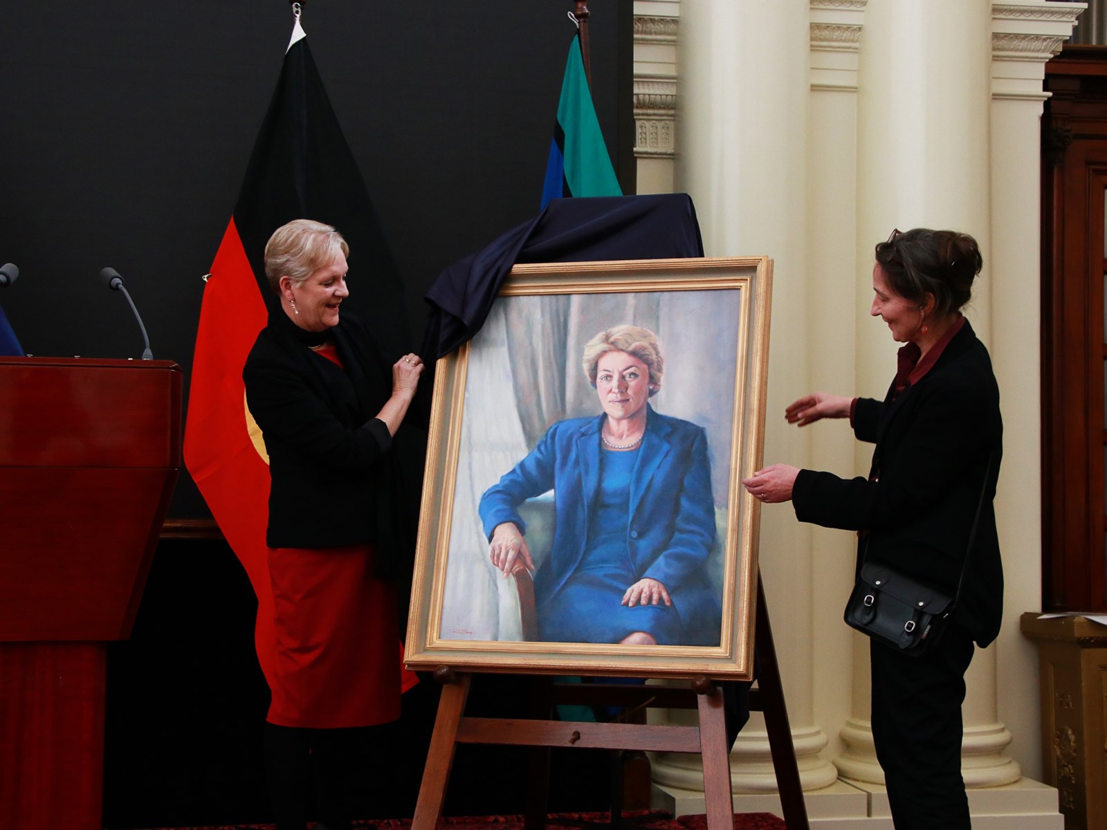 Ground-breaking women honoured with portraits - Parliament of Victoria