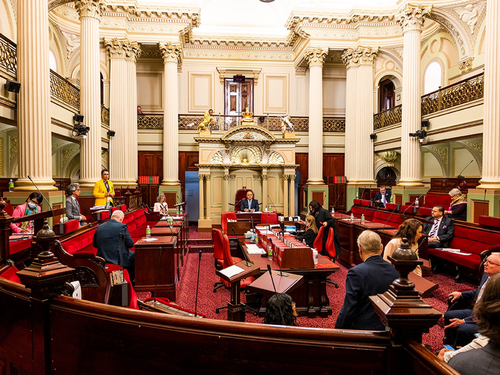 Legislative Council sitting - Parliament of Victoria