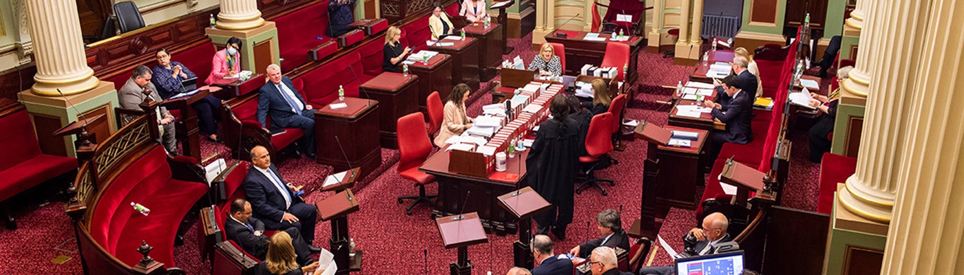 Legislative Council Chamber - Parliament of Victoria