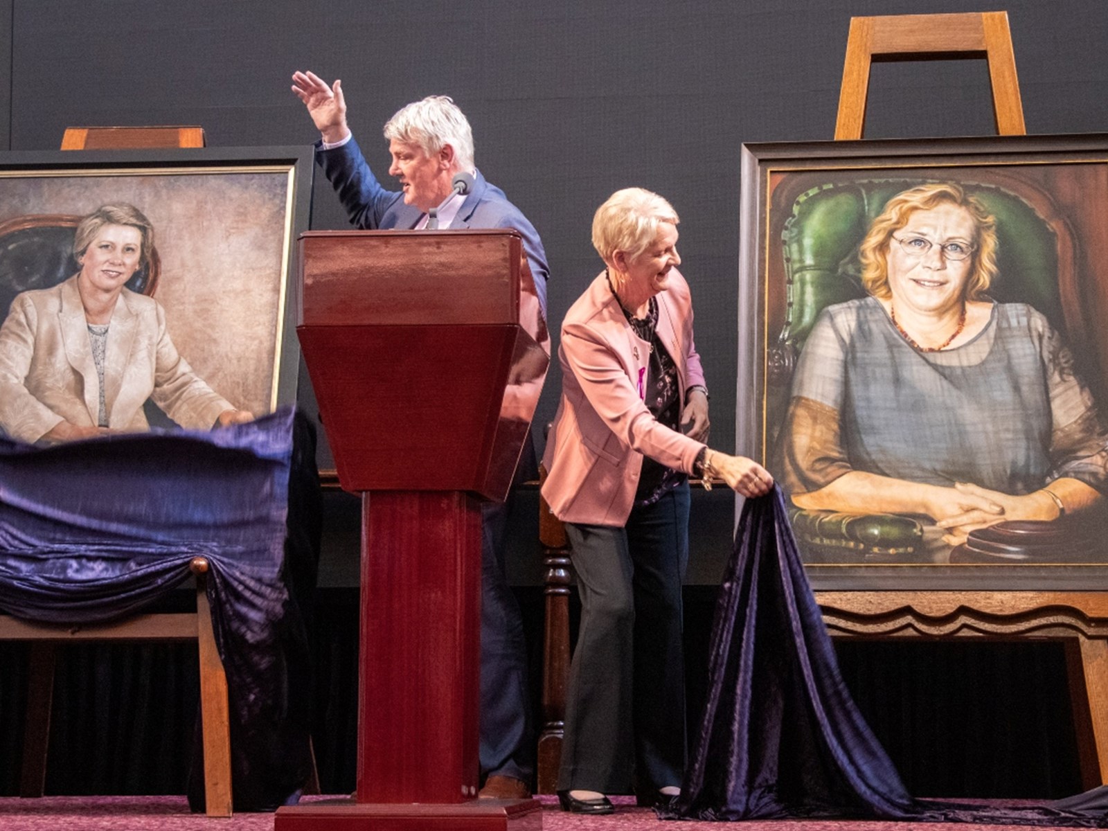 Portraits honour pioneering women of parliament - Parliament of Victoria