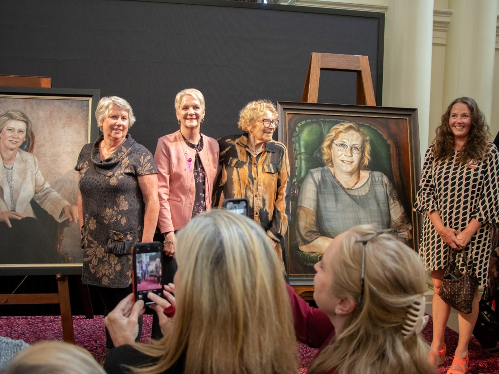 Portraits honour pioneering women of parliament - Parliament of Victoria