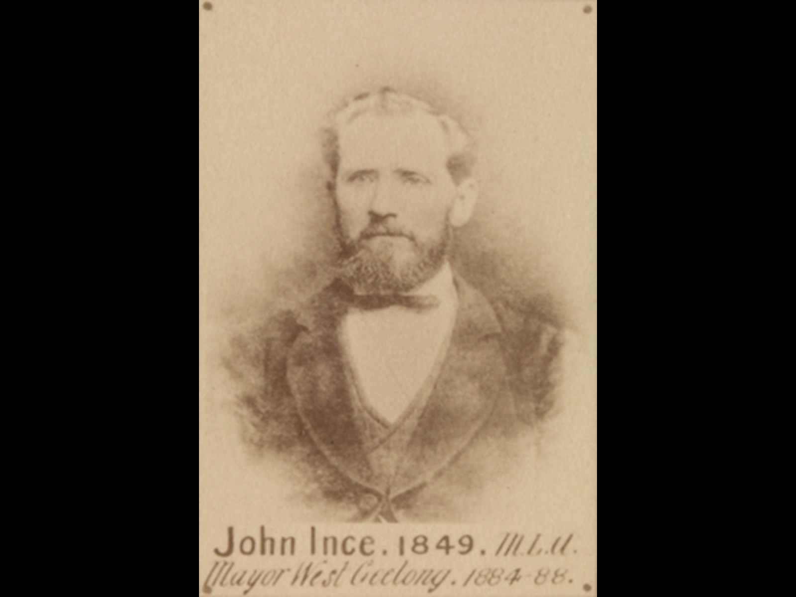 John Ince - Parliament of Victoria
