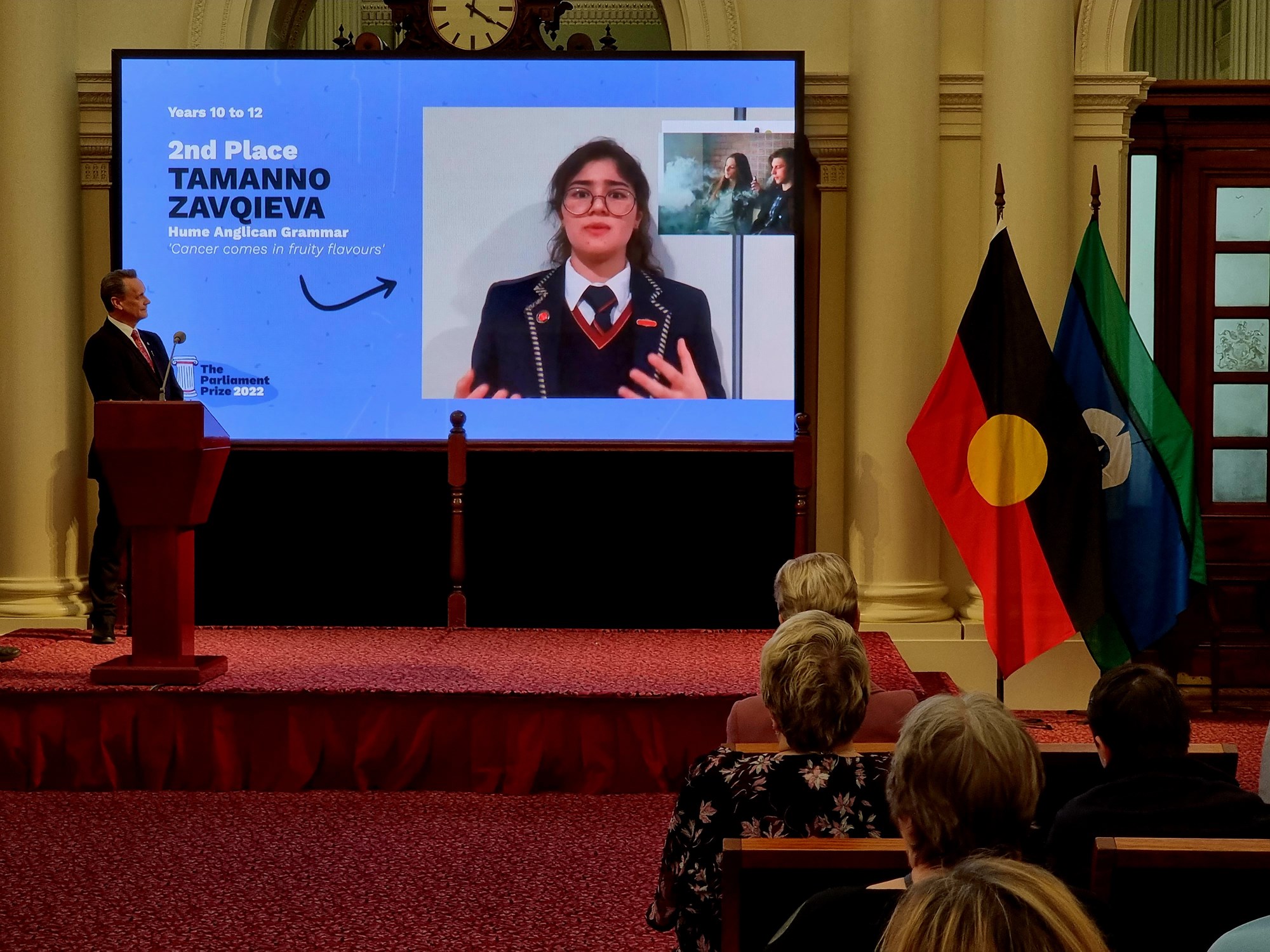 Parliament Prize winners celebrated - Parliament of Victoria