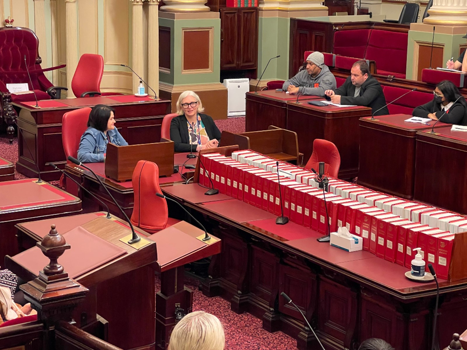 Legislature becomes lecture hall - Parliament of Victoria