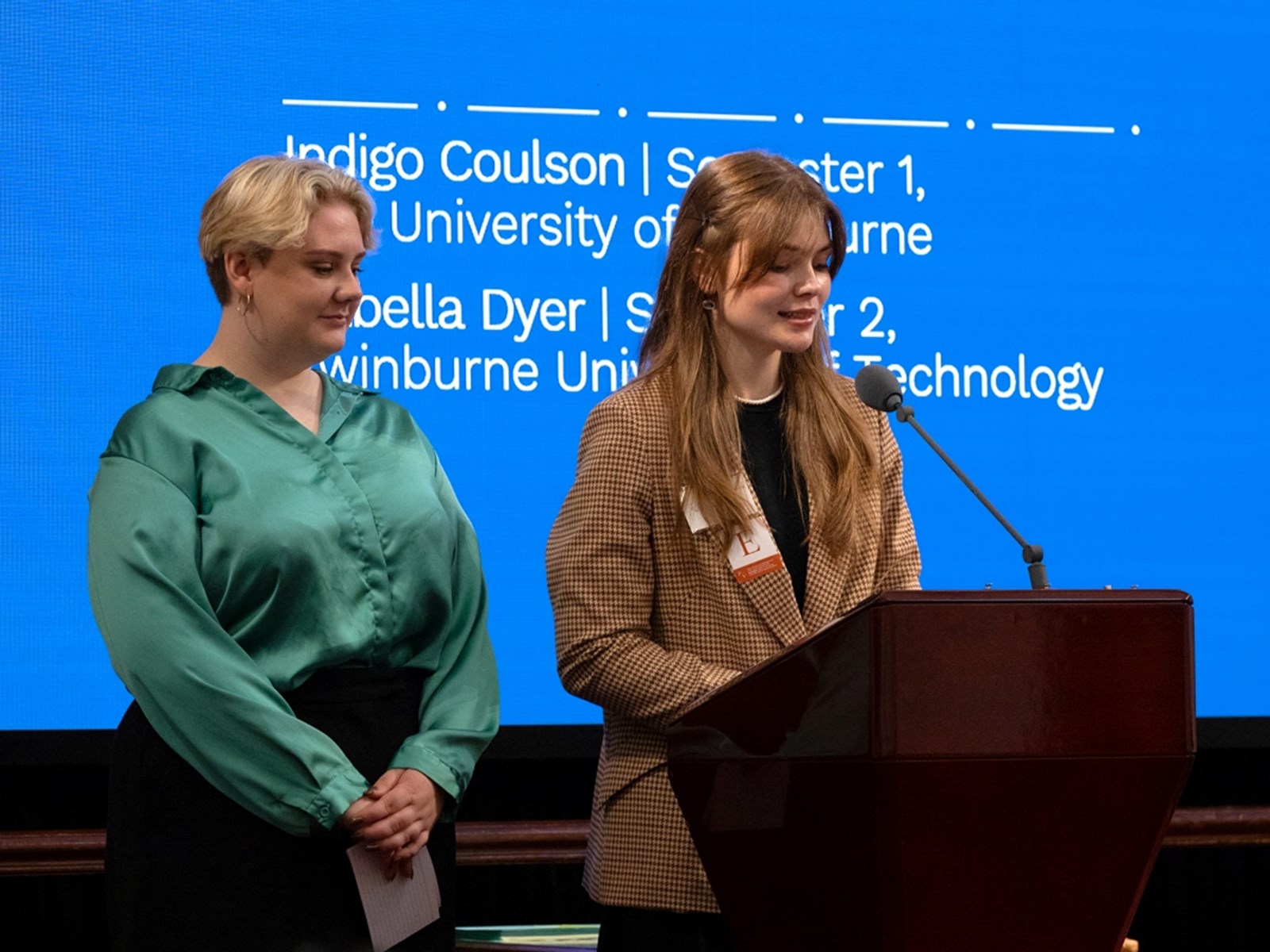 Parliamentary interns awarded for researching topics of the times ...