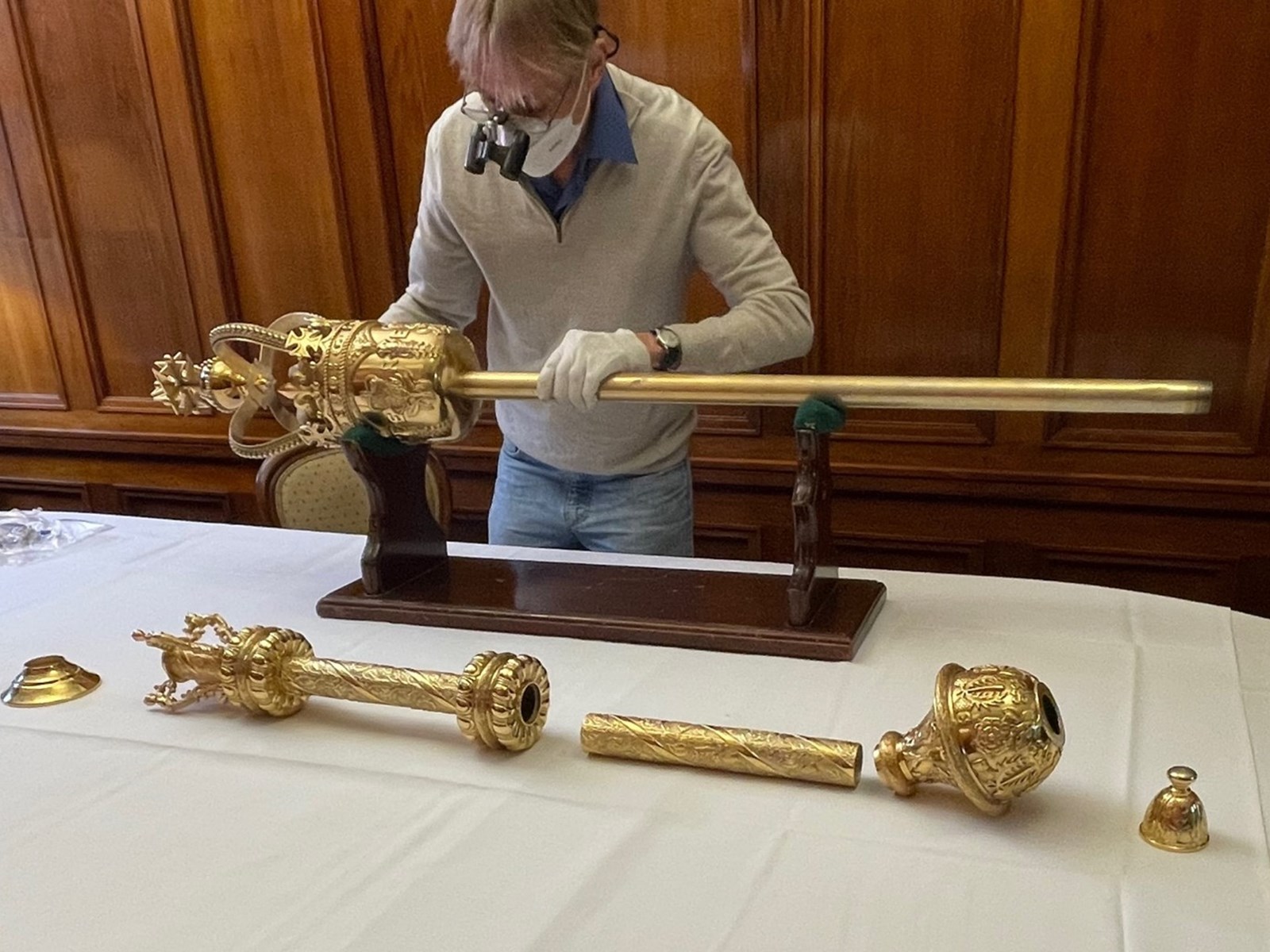 The Mace gets a makeover - Parliament of Victoria